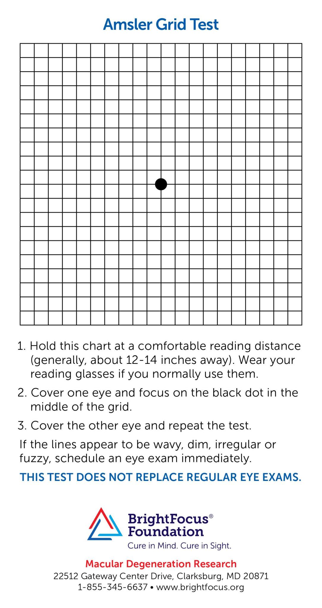 Amsler Grid Test | Doctors Without Waiting Rooms