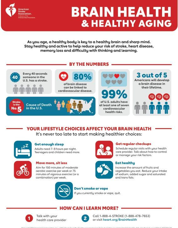 INFOGRAPHIC: BRAIN HEALTH, STROKES & HEALTHY AGING | Doctors Without ...