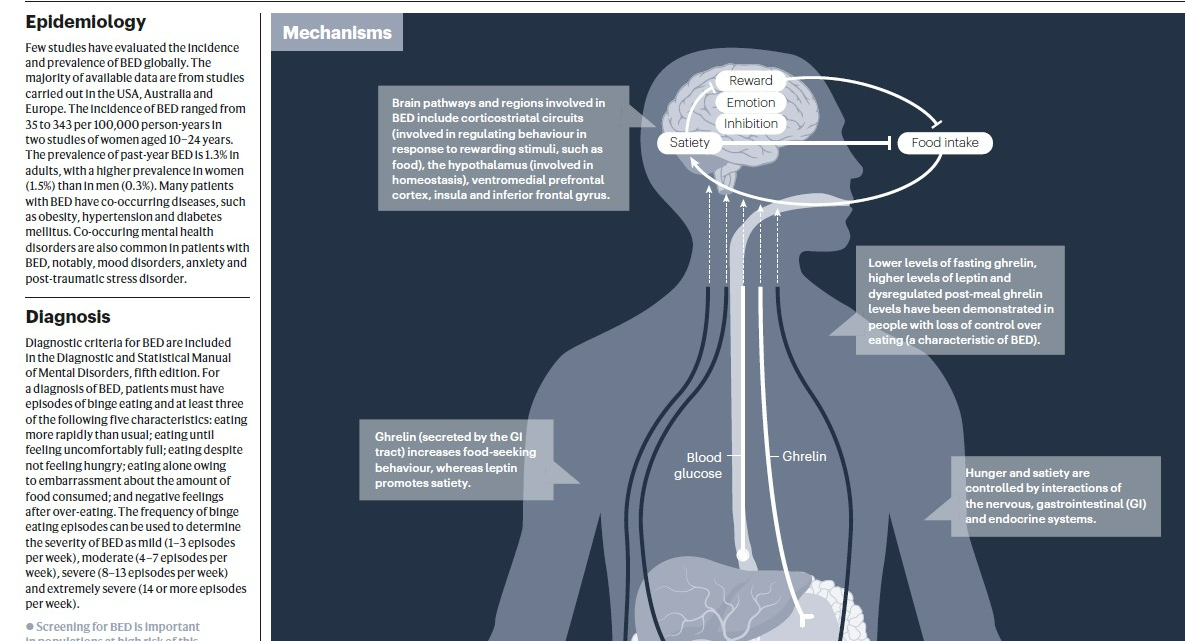 Infographic: Binge Eating Disorder (BED) Diagnosis | Doctors Without ...